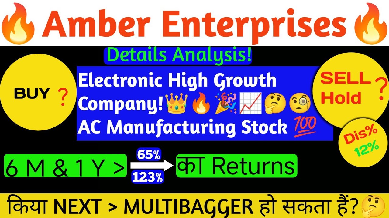 Amber Enterprises Share Fundamental Analysis 💥 Amber Enterprises Share ...