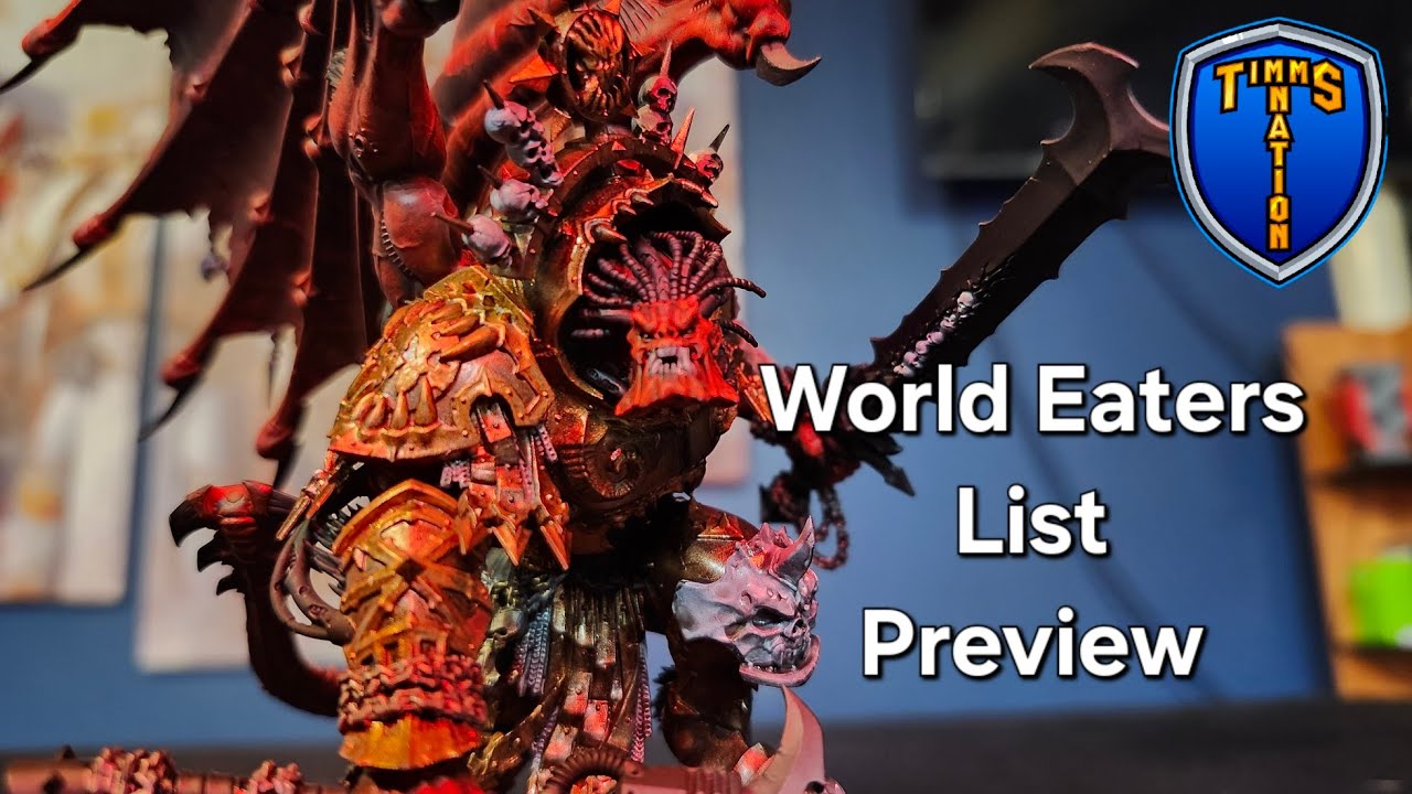 Halloween Special World Eaters List Preview - YouTube