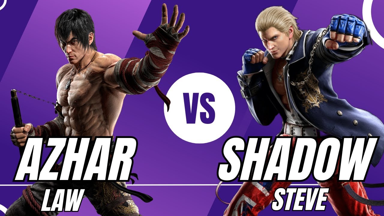 Tekken 7 | Marshall Law ( Azhar ) VS Shadow ( Steve ) TGP Hype Matches ...