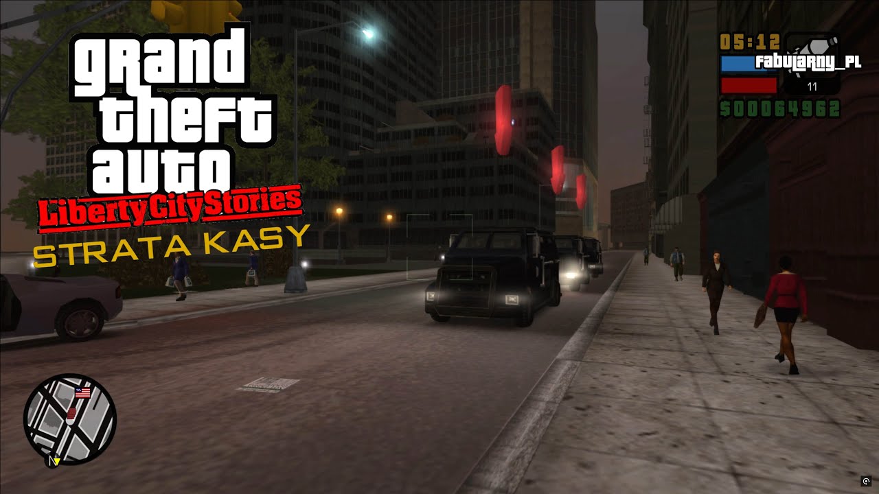 GTA Liberty City Stories LCS Mission #63 Cash Clash (TOSHIKO KASEN ...