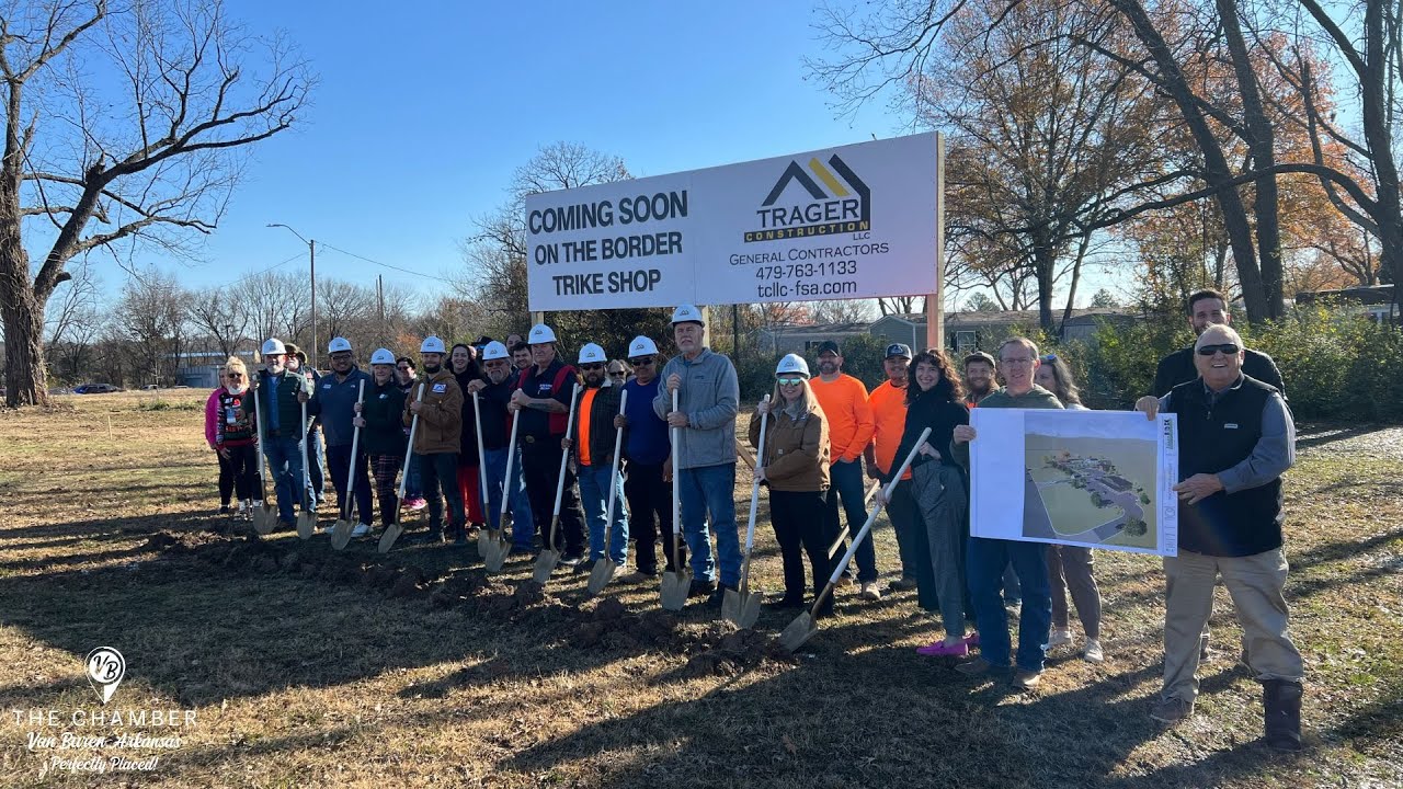 Groundbreaking for Trager Construction and On The Boarder Trike Shop ...