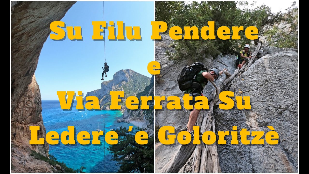 Su Filu Pendere - Via Ferrata Su Ledere 'e Goloritzè (Supramonte Baunei ...