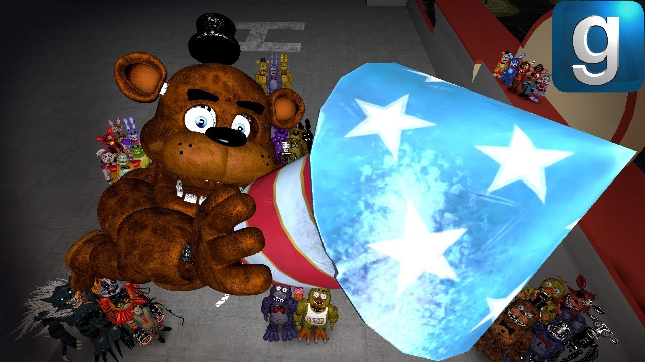 Gmod FNAF | Freddy's Firework Show! (4th Of July Special 2023) - YouTube