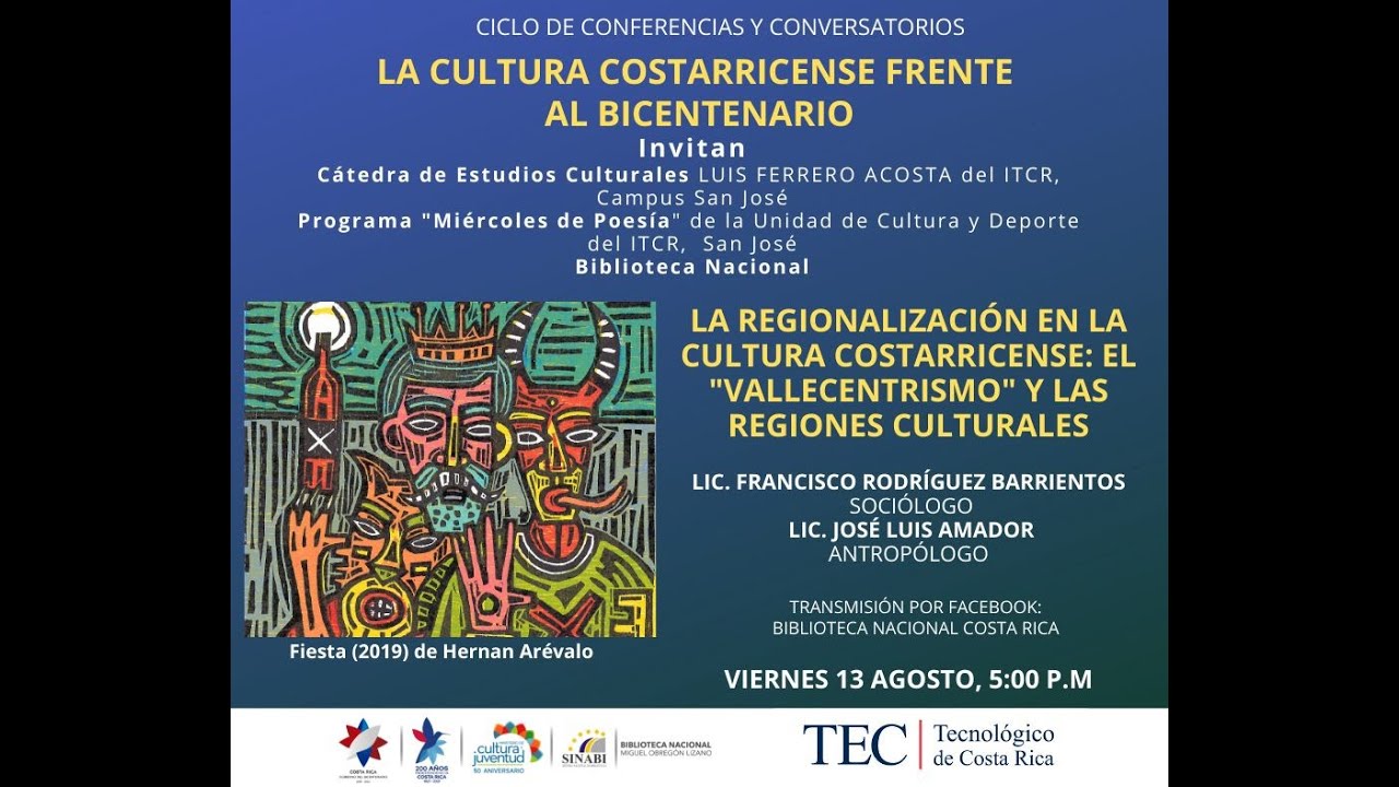 La regionalización en la cultura costarricense - YouTube