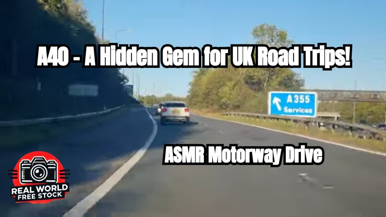 Experience the BEST A40 Motorway Drive from London to Beaconsfield ...