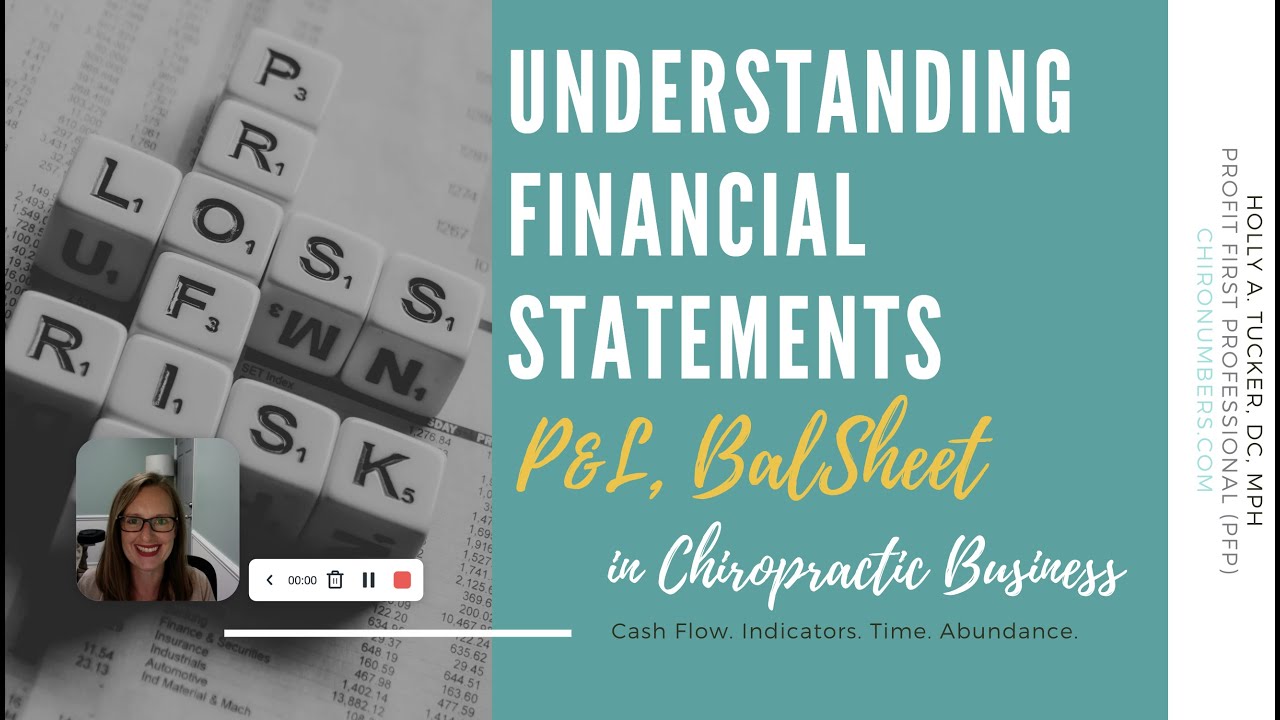 Understanding Real Financial Statements - P&L with Dr. Holly - YouTube