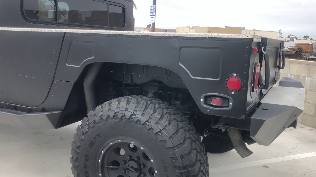 custom 2 door hummer h1 - YouTube