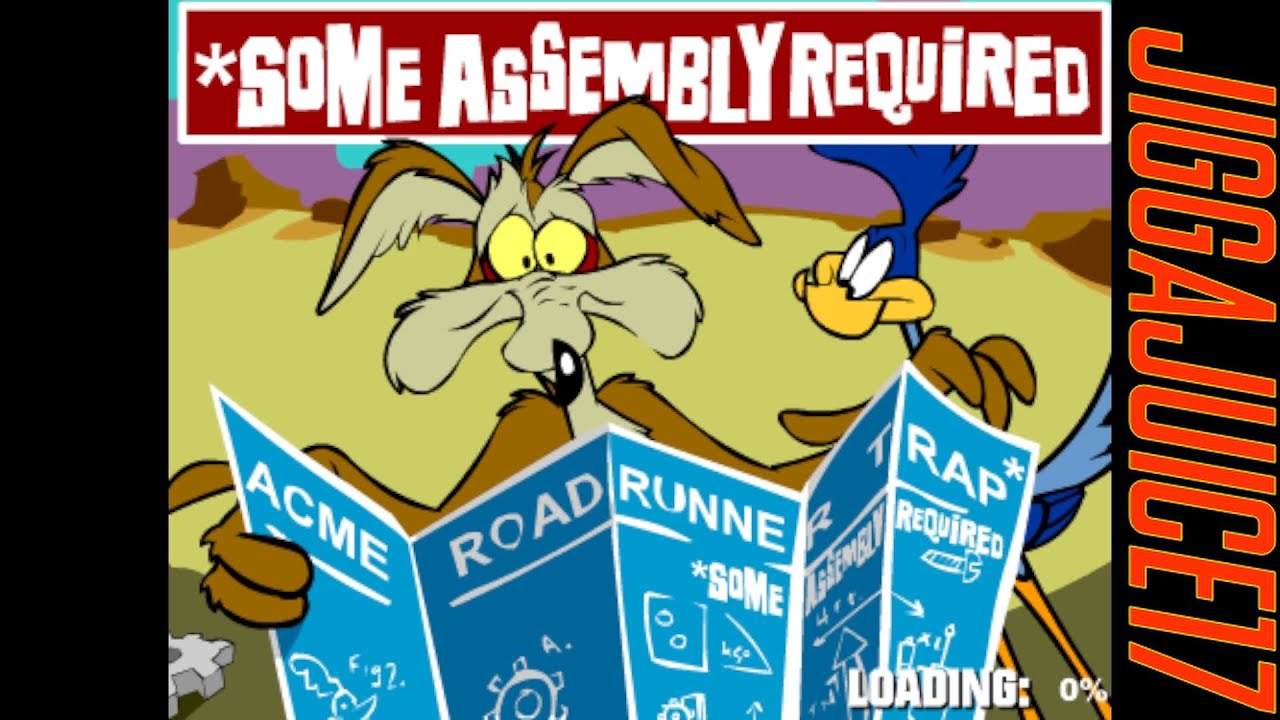 Looney Tunes: Some Assembly Required Shockwave Game (No Commentary ...