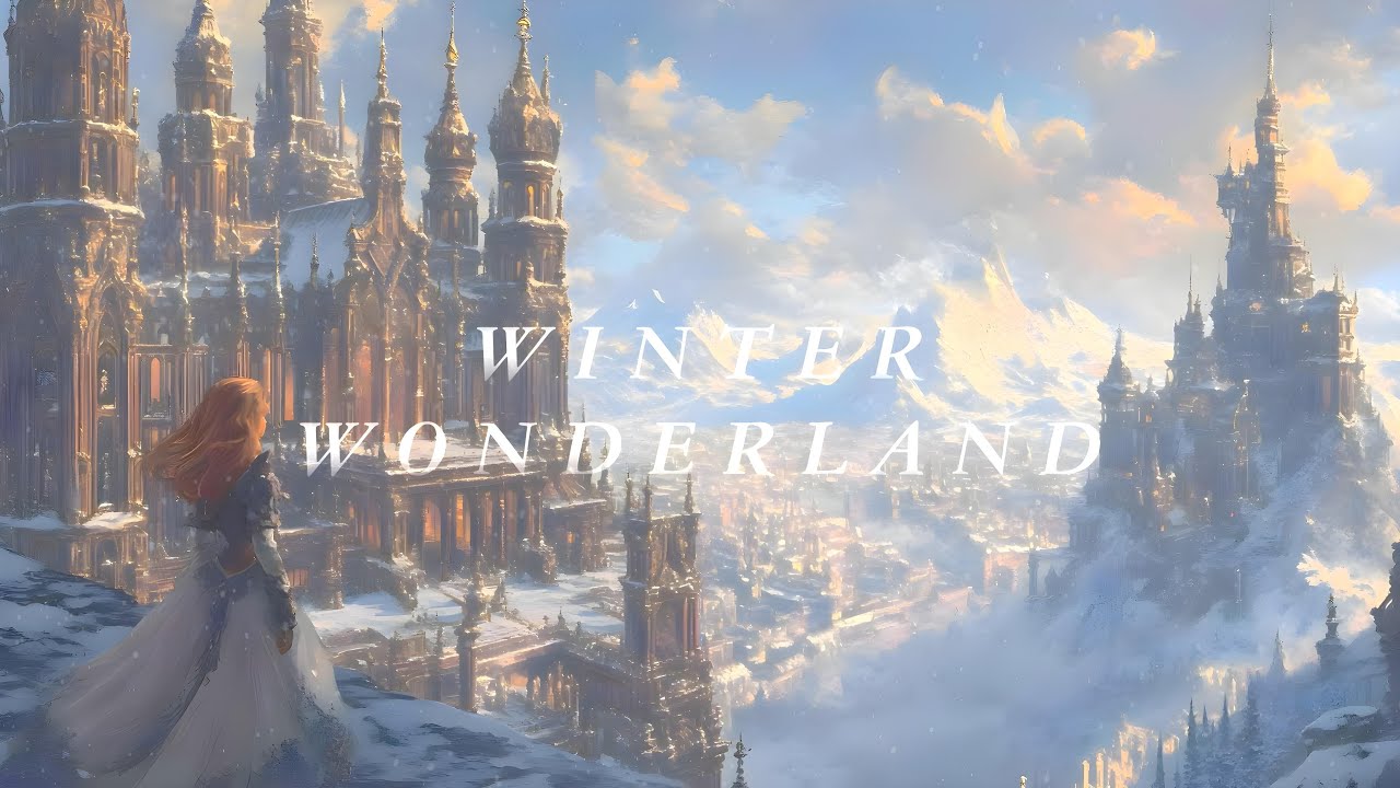 Winter Wonderland | Relaxing Fantasy Village Winter Ambient Music for ...