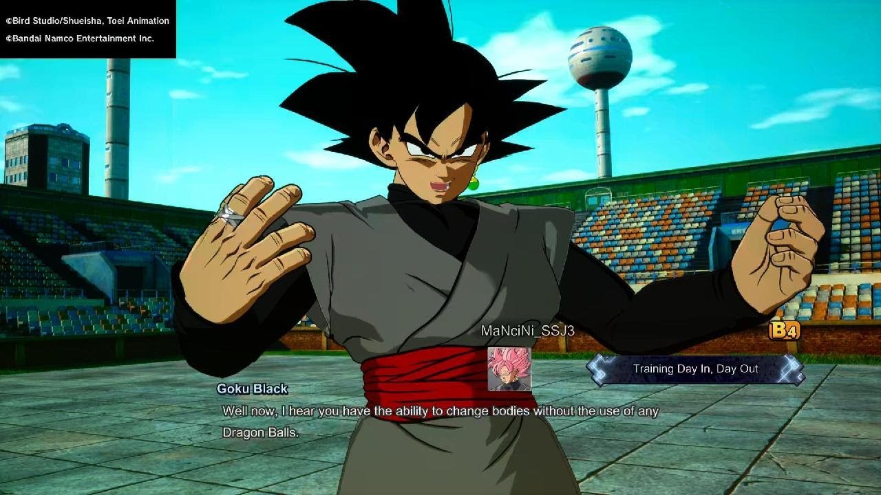 DRAGON BALL: Sparking! ZERO: Goku Black vs Captain Ginyu - YouTube