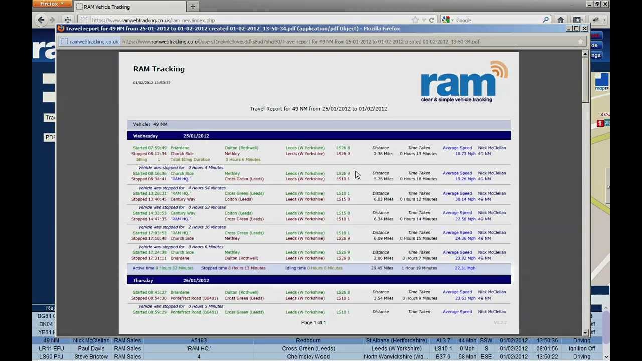 RAM-History Reports v3-.mov - YouTube