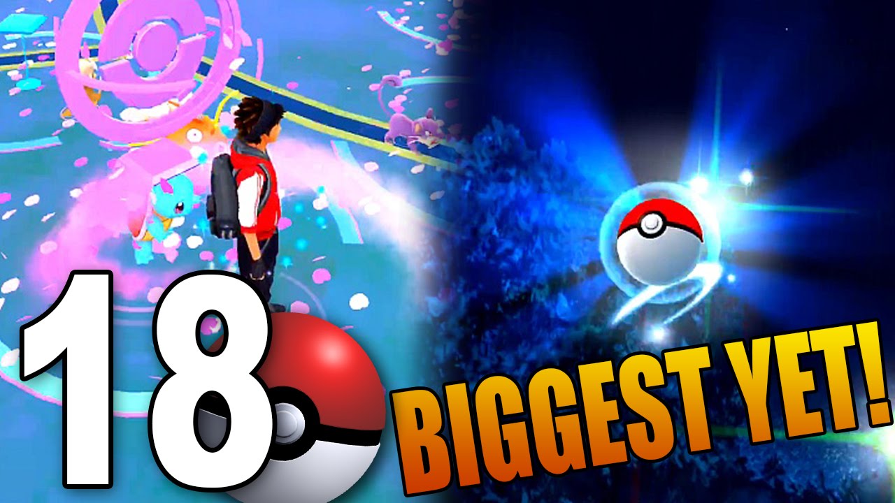 BIGGEST WILD CATCH YET! - Pokemon GO Part 18 - YouTube