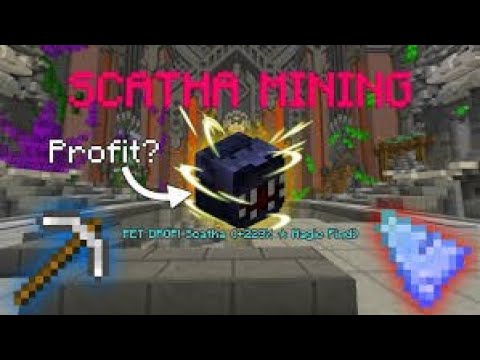 Streaming Until I Drop Scatha - Hypixel Skyblock - YouTube