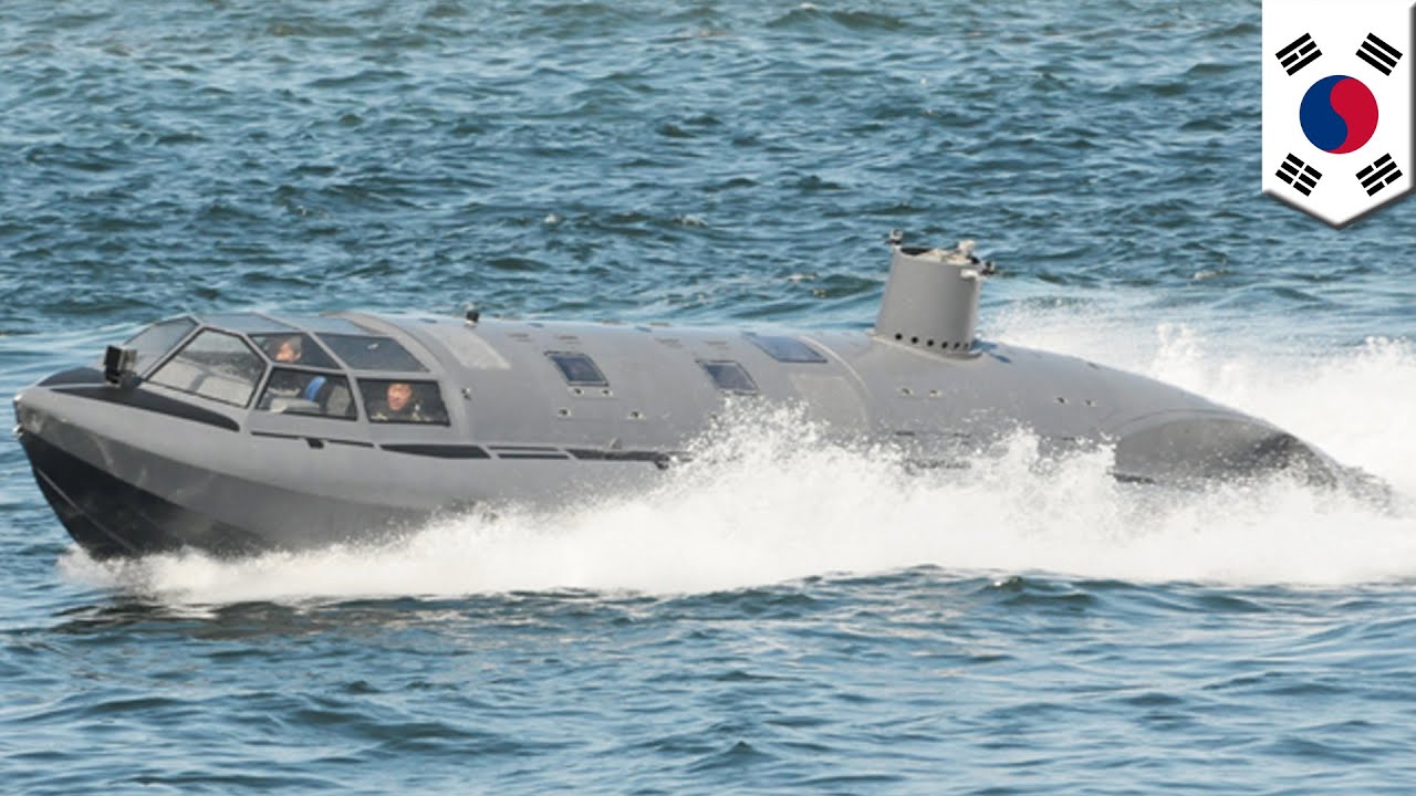 Underwater boat: South Korea's 10-person military submersible ...