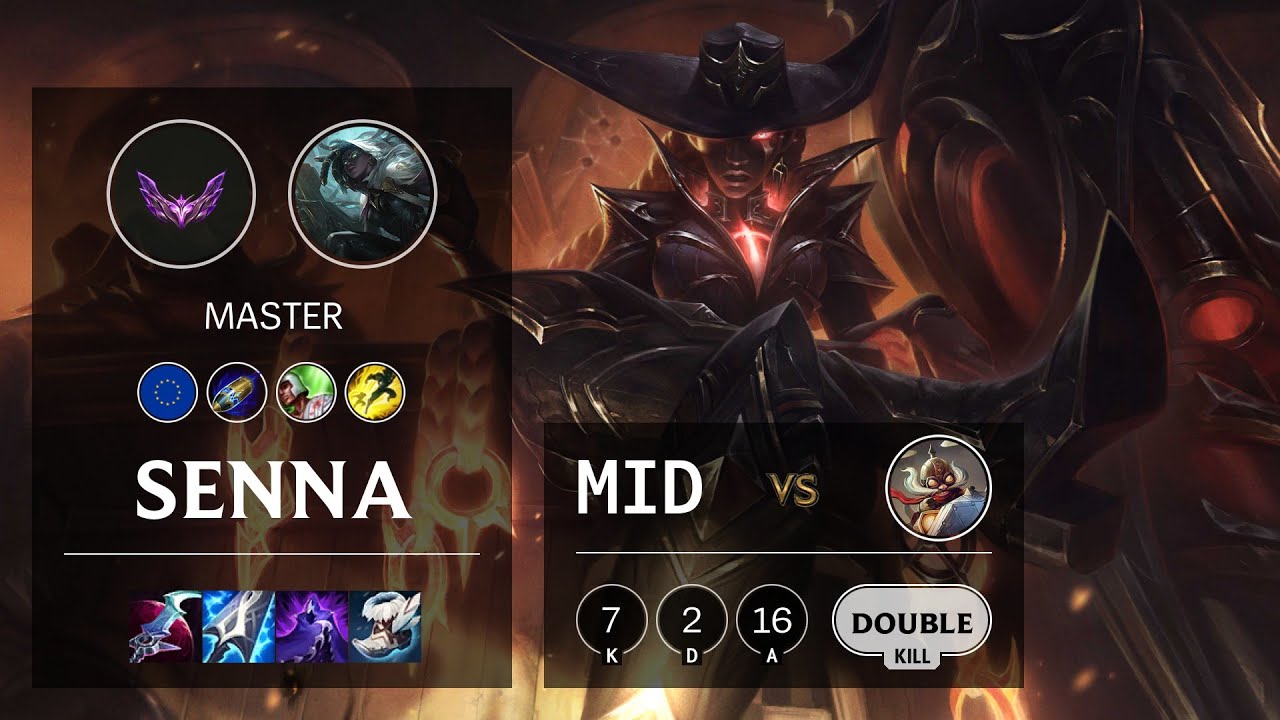 Senna Mid vs Corki - EUW Master Patch 12.2 - YouTube