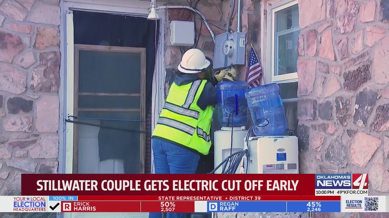 Stillwater couple gets electricity cut off early - YouTube