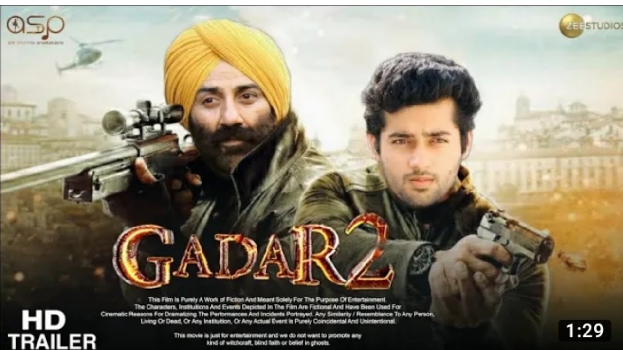 gadar 2 Trailer, Gadar 2 official trailer,new movie - YouTube