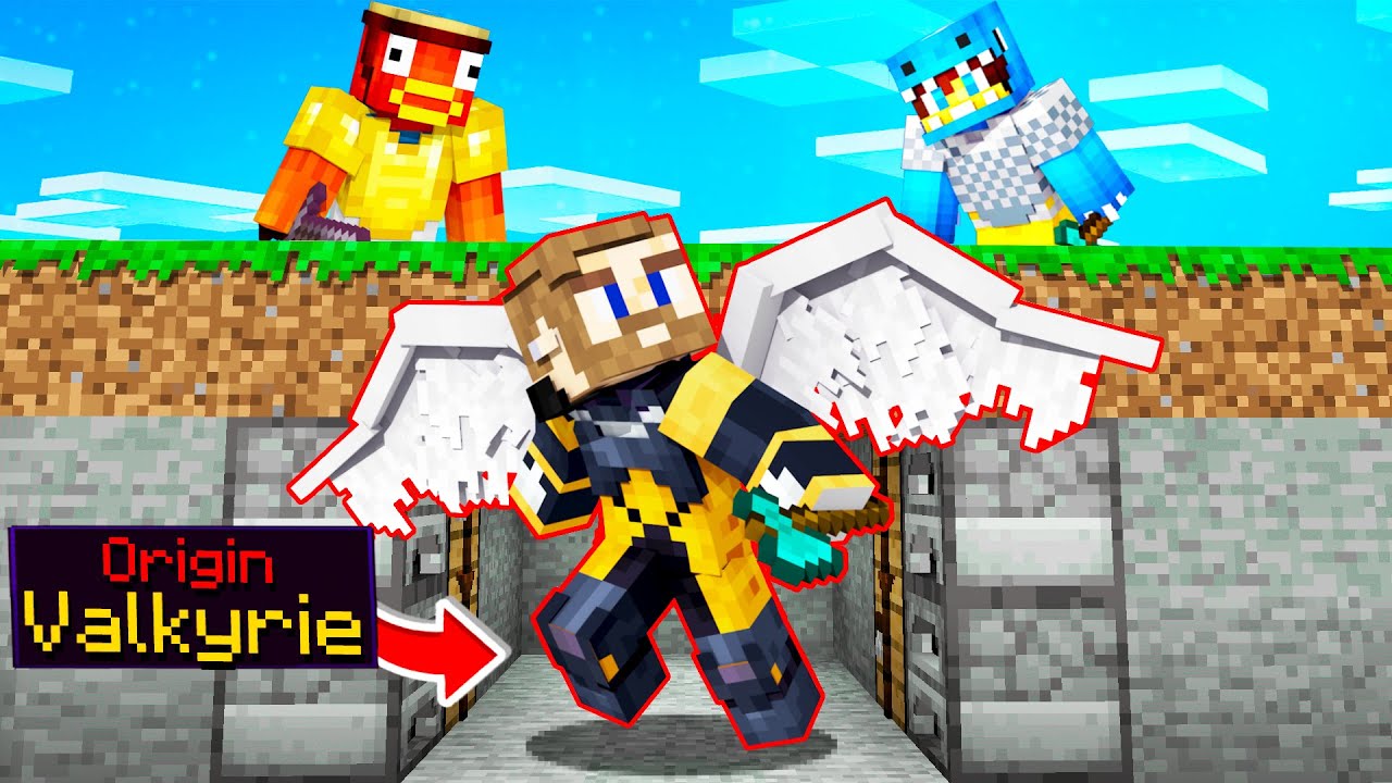 Minecraft Manhunt, But I'm a VALKYRIE... - YouTube