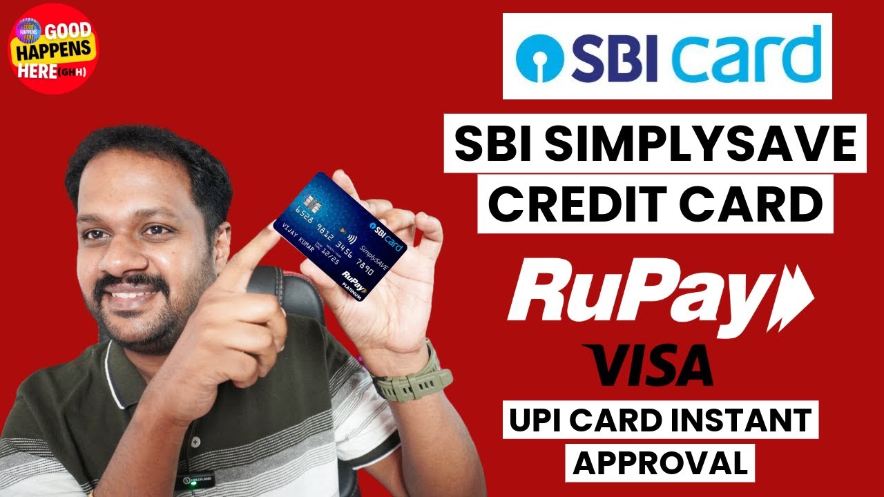 SBI SIMPLYSAVE CREDIT CARD - RUPAY UPI CREDIT CARD ? HOW TO APPLY ...