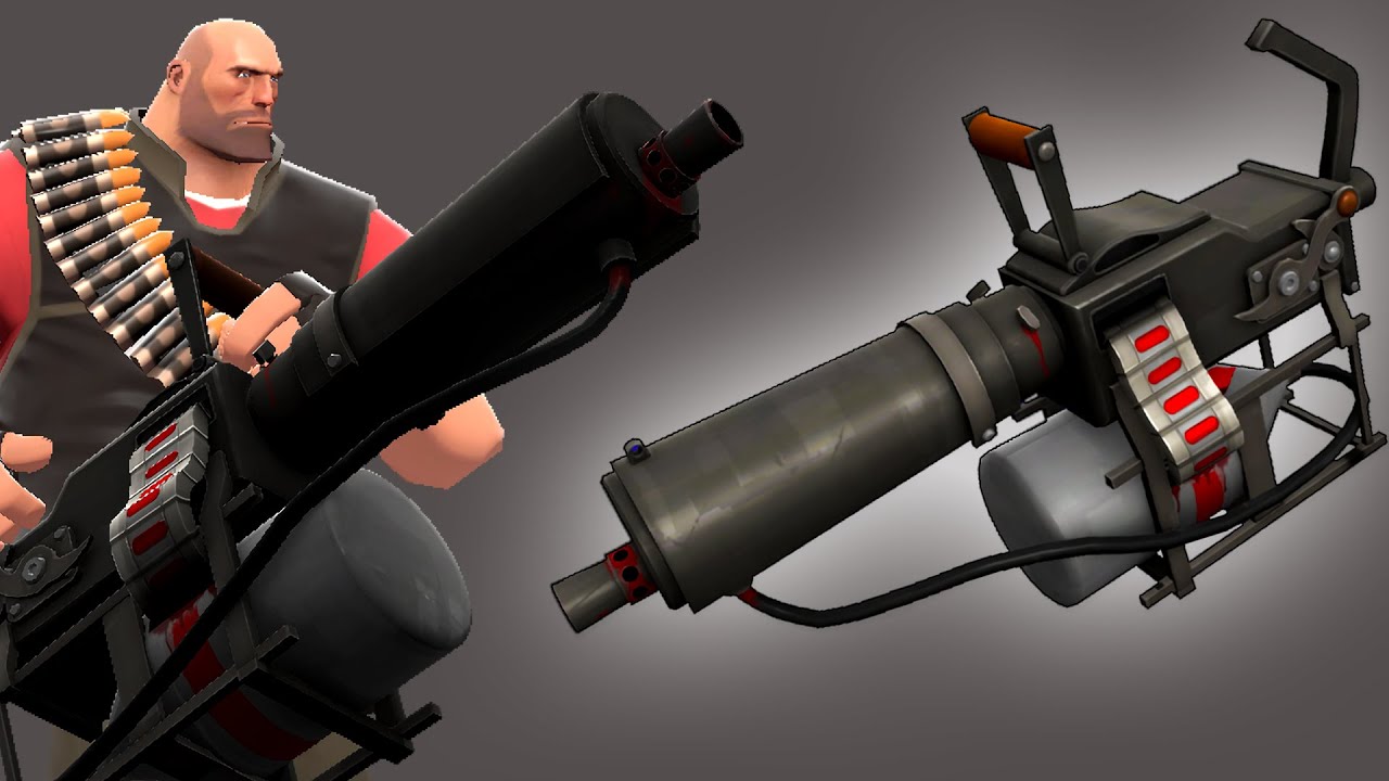 TF2 Heavy Wurdulac Heavy Machine Gun - YouTube