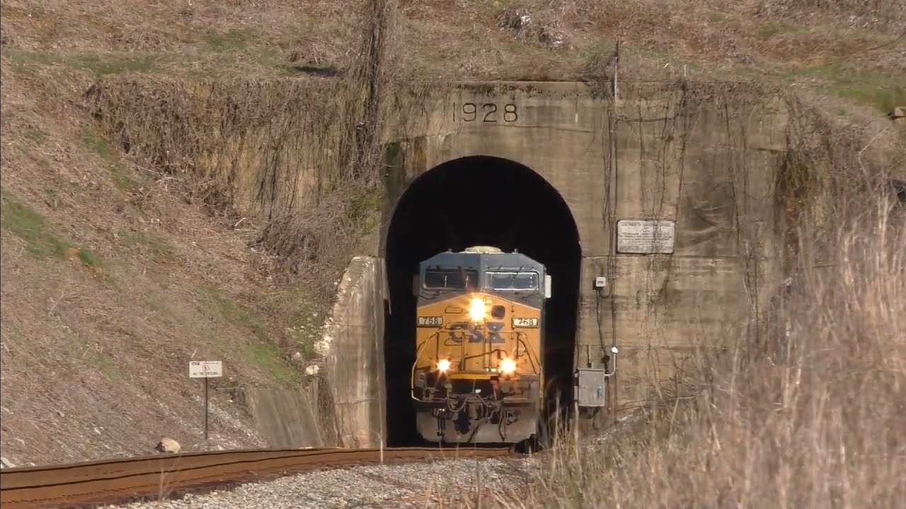 CSXT W&A Sub. & NS Atlanta North District Action in Northwest Georgia (March 12, 2022) - YouTube