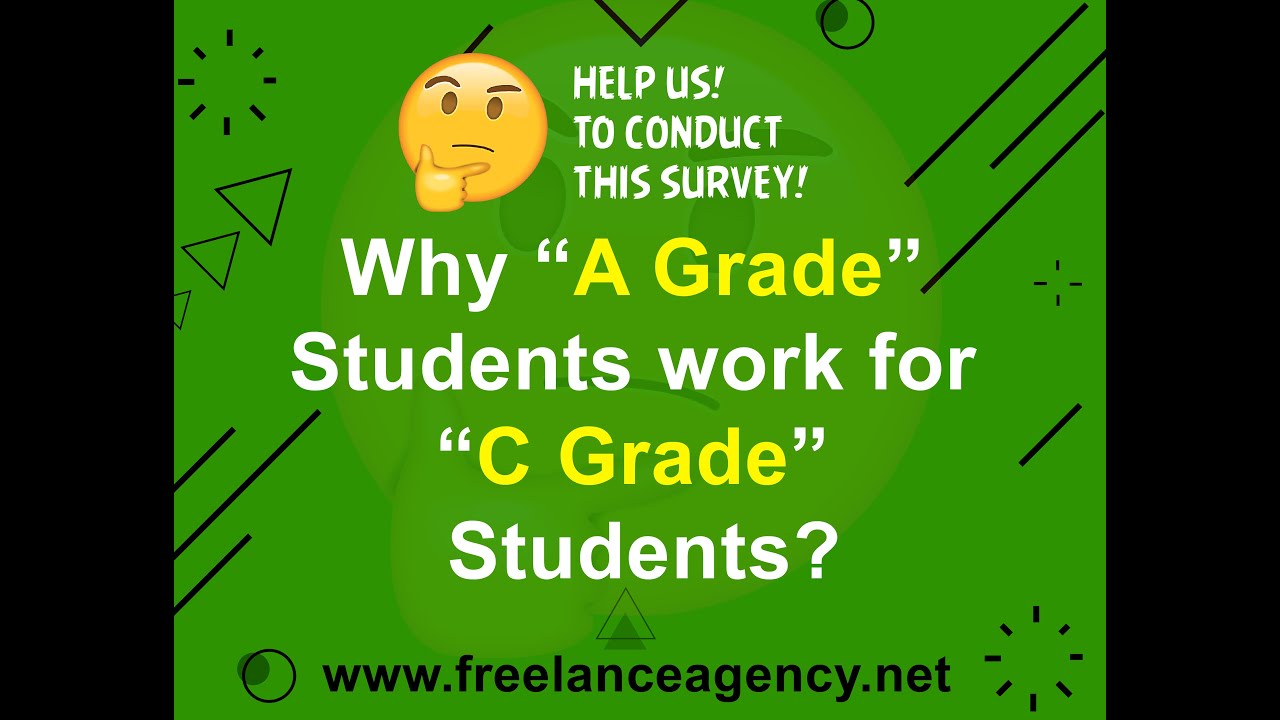 Why do Bright Students work for Dull students in life? Results of the ...