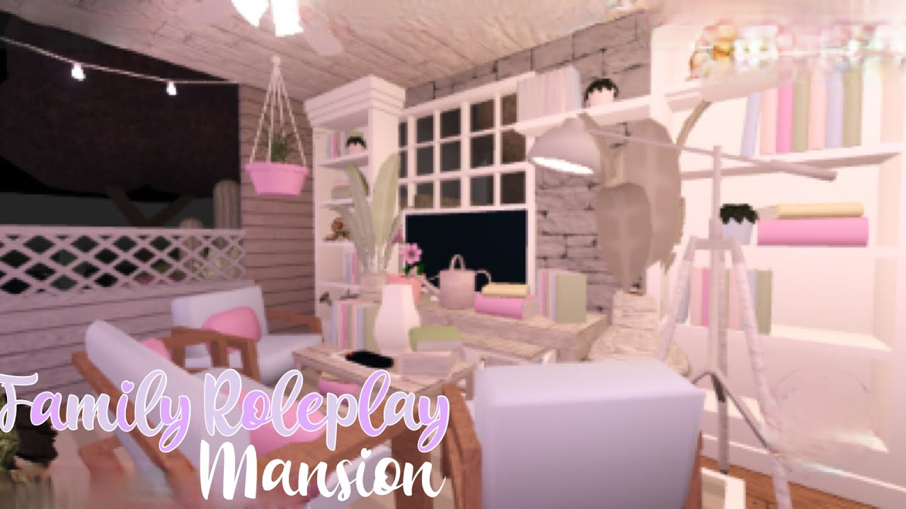 Bloxburg | Family Roleplay Mansión | part 2 | speed build - YouTube