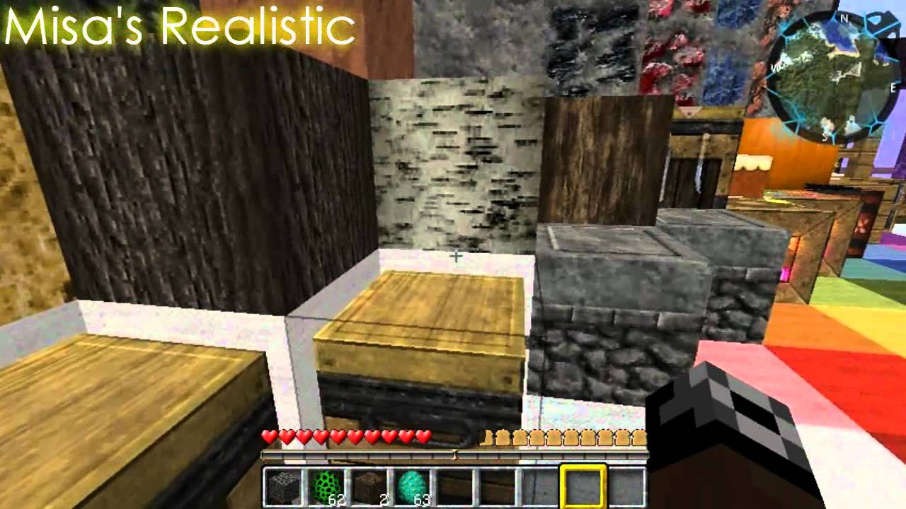 TEXTURE TEST 1 | Misa's Realistic [64x64] - YouTube
