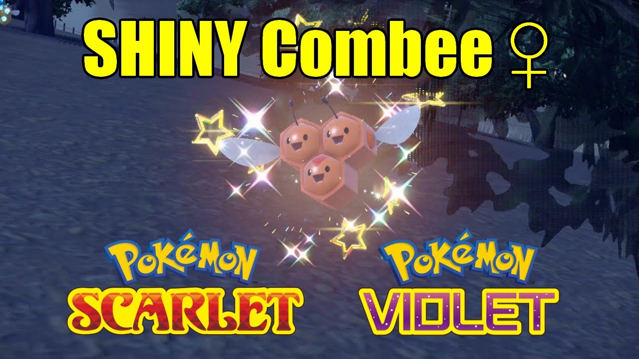 Shiny Combee ♀ + Vespiquen Evolution - Pokemon Scarlet Pokemon Violet ...