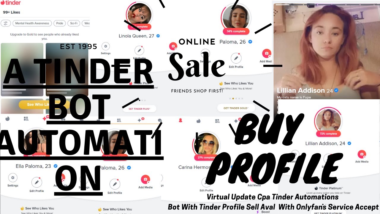 A Tinder Bot Automation.How To Promote OnlyFans On Dating Sites Like ...