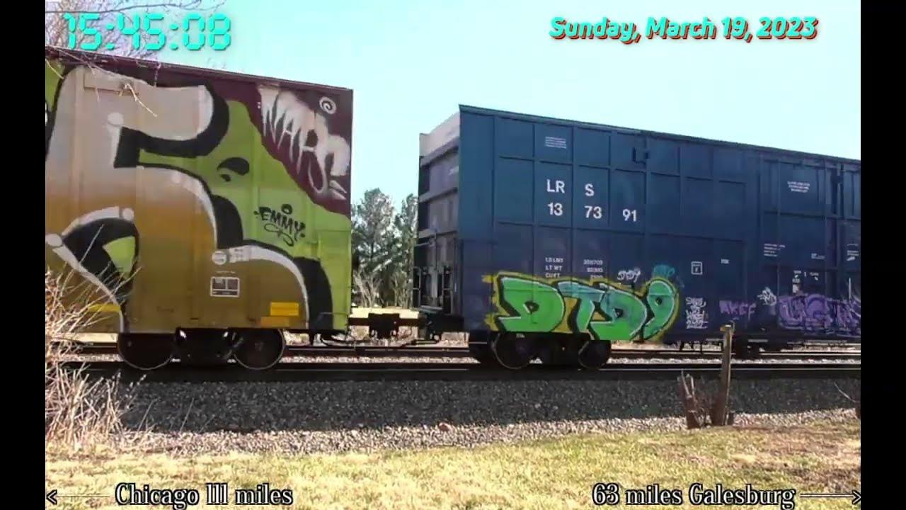 3/19/23 BNSF Mendota Sub Trains w/ Sandcast K3L, Hybrid K5LA, Strange H-CHCGAL - YouTube
