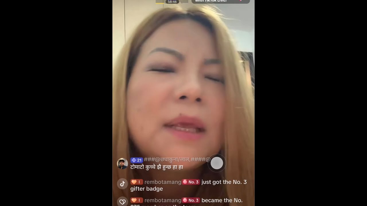 Tiktok live ma Online ko कुरा gardi Limbuni kanxi don. - YouTube