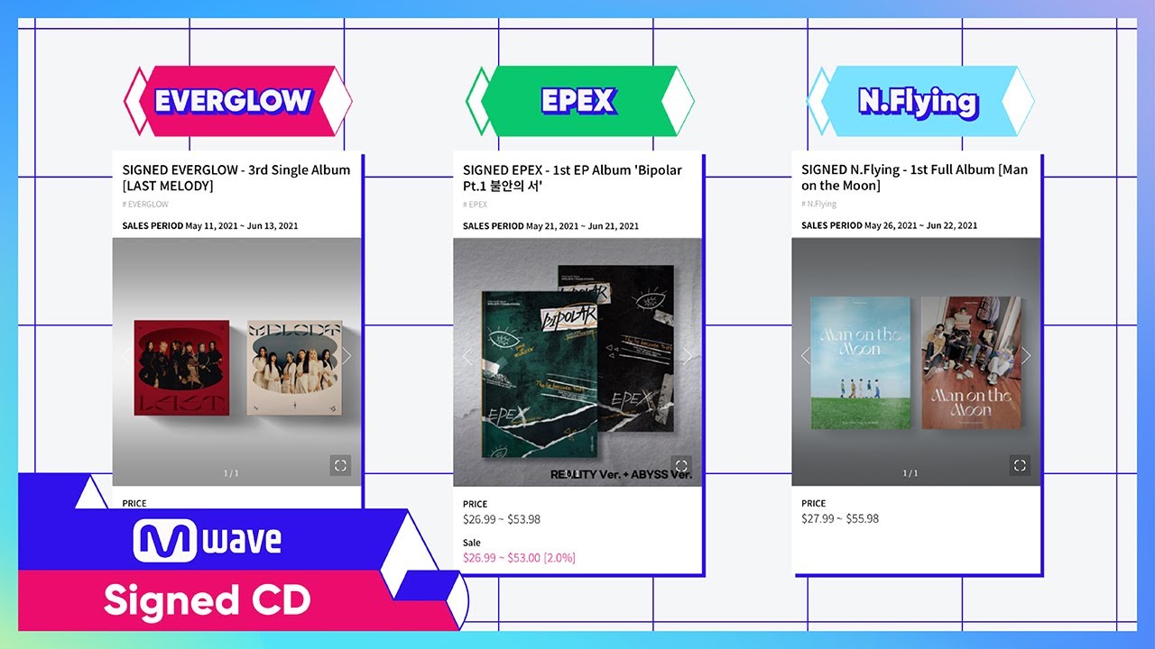 [KCON:TACT 4 U] Mwave SIGNED CD 💿 - YouTube