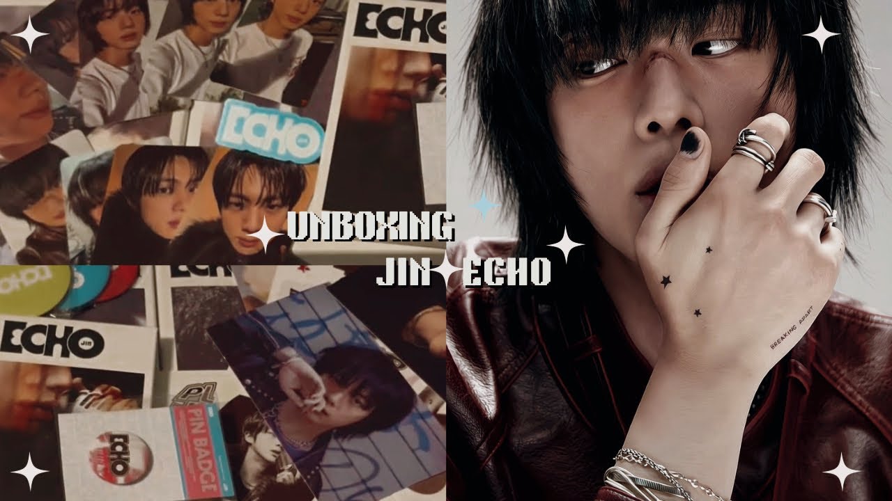Jin (BTS) ‘ECHO’ album unboxing - YouTube