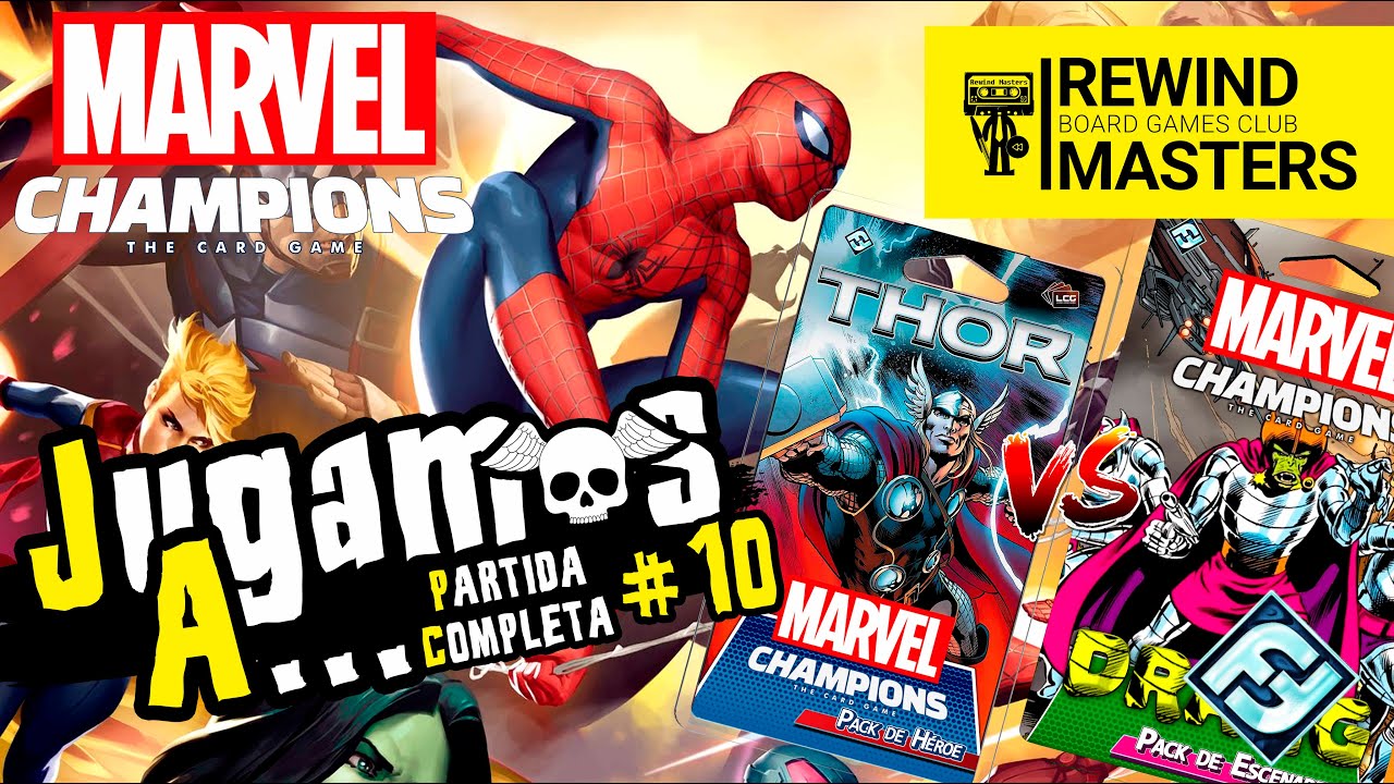 Jugamos a - MARVEL CHAMPIONS: THOR vs DRANG #10 - YouTube