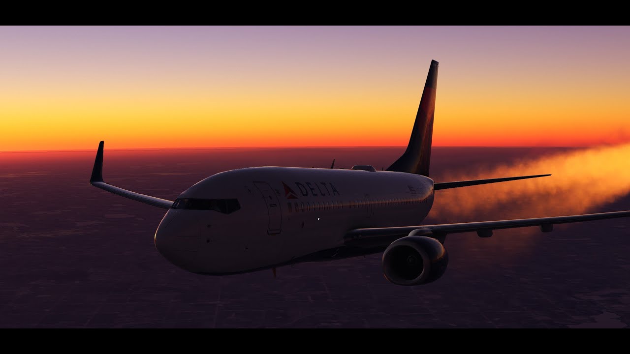 Delta 737 Full Night Landing at Minneapolis (KMSP) - YouTube