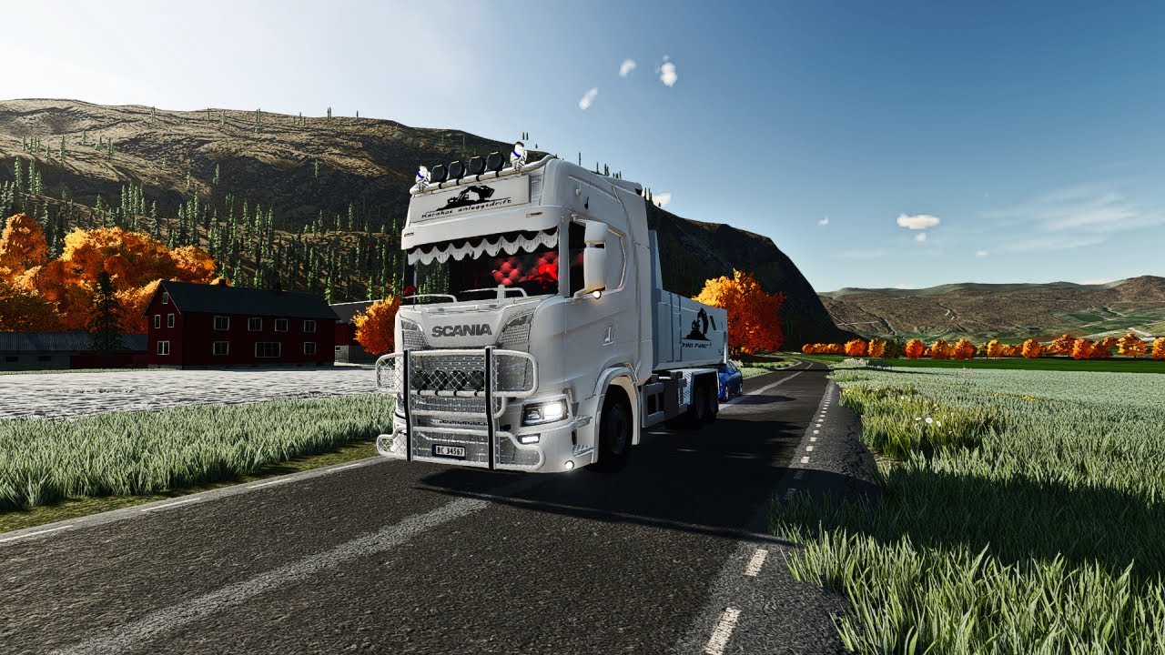 FS22|Let`s Play Farming Simulator 22| New Scania dump truck - YouTube