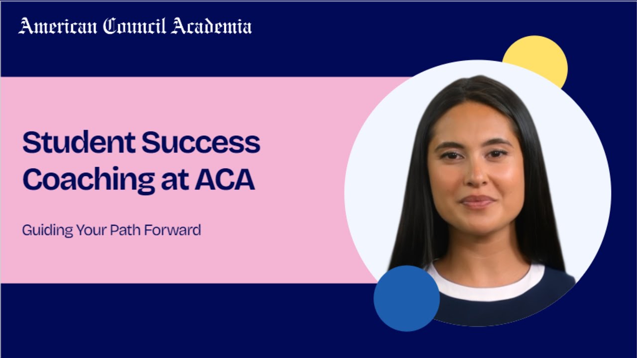 Student Success Coaching at ACA | Achieve Your Goals with Expert ...