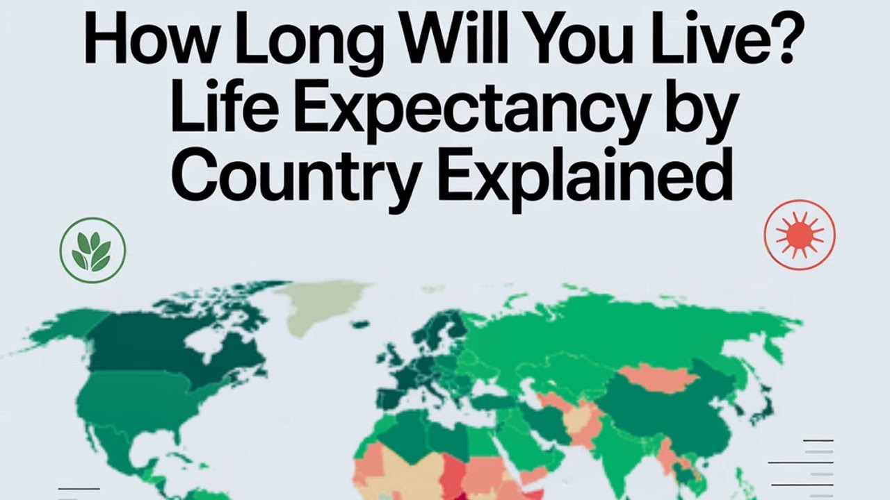 How Long Will You Live? Life Expectancy by Country Explained - YouTube