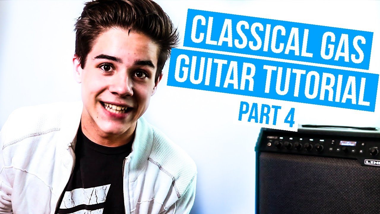Classical Gas Guitar Tutorial Walk-through //Part 4 Chorus - YouTube