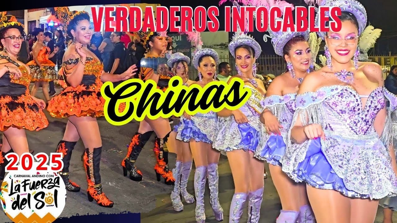 CHINAS MORENADA VERDADEROS INTOCABLES Carnaval Andino con la Fuerza del ...