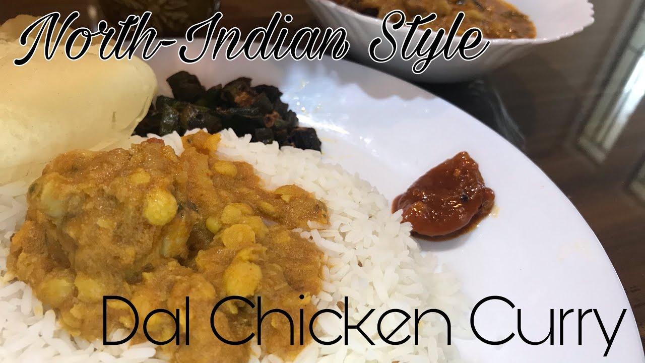 How to make North-Indian Style Dal Chicken Curry | Chicken Dal Recipe ...