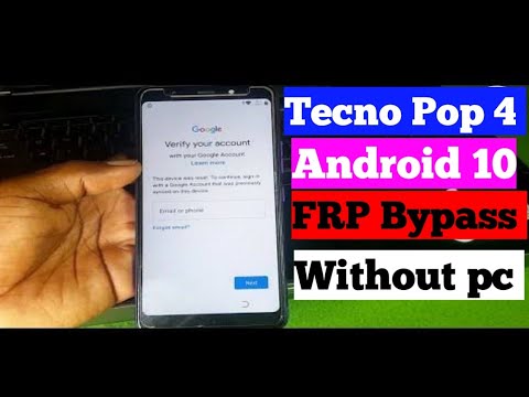 Tecno Pop 4 LTE FRP Bypass Without Pc/ Tecno BC2c/BC1s FRP Google ...