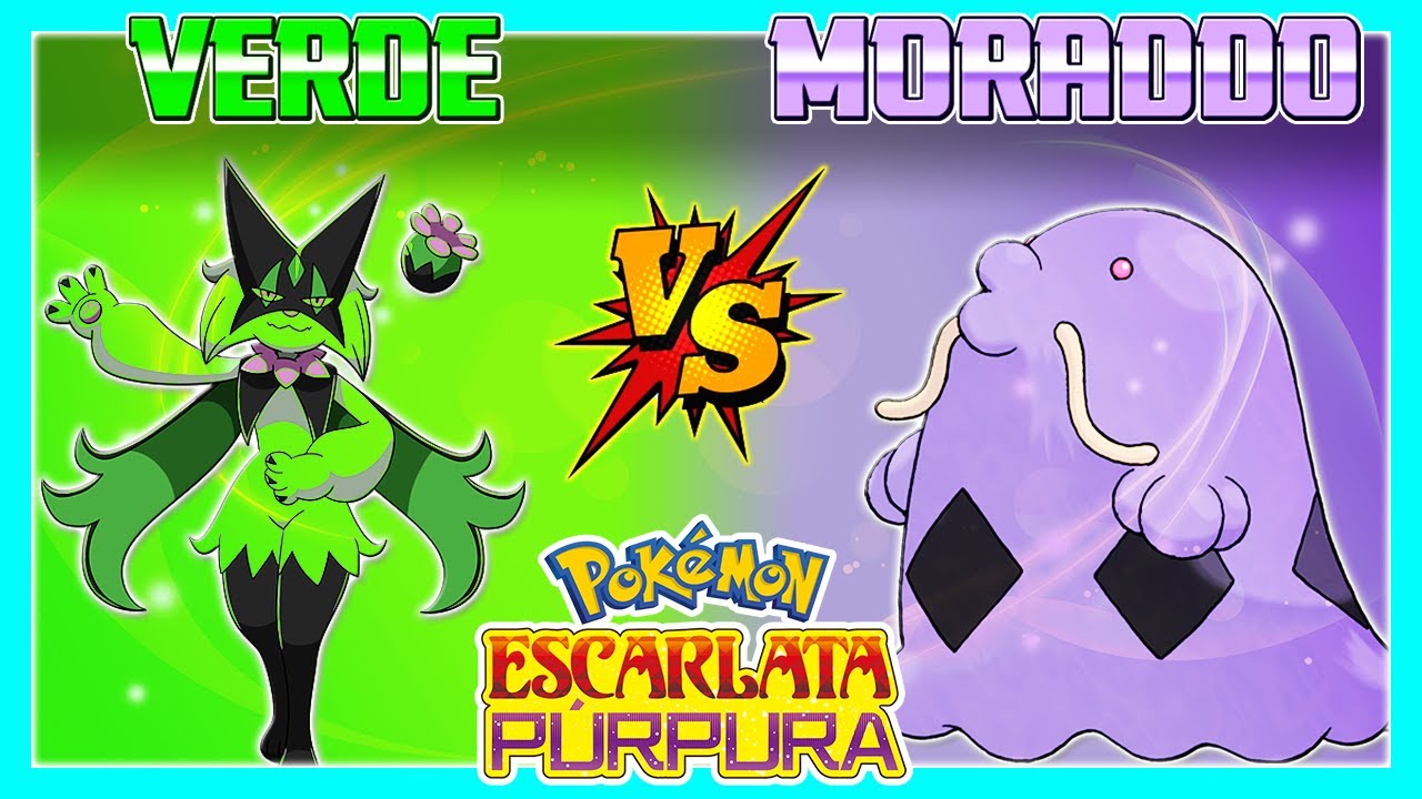 POKÉMON VERDES vs POKÉMON MORADOS! ESTE POKÉMON LO VUELVE a HACER ...