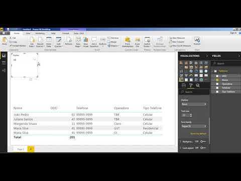Power BI: Filtro suspenso (combo box) - YouTube