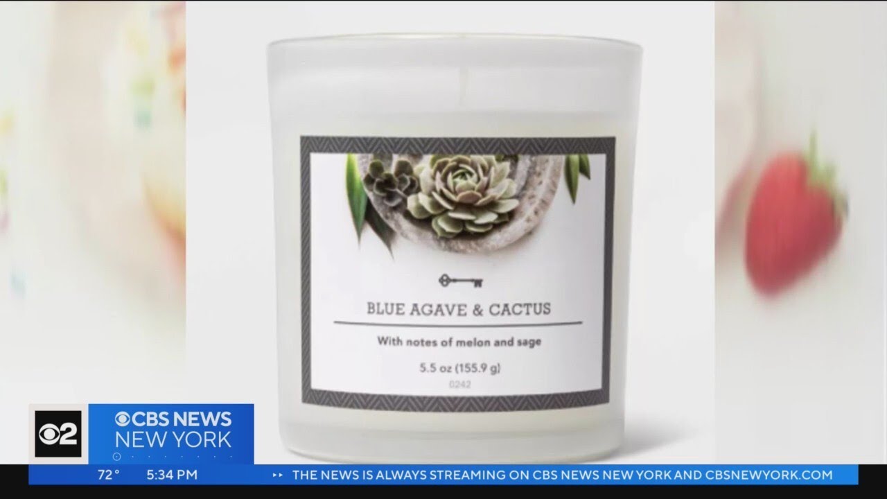 Target recalls 2.2 million Threshold candles due to safety risk - YouTube
