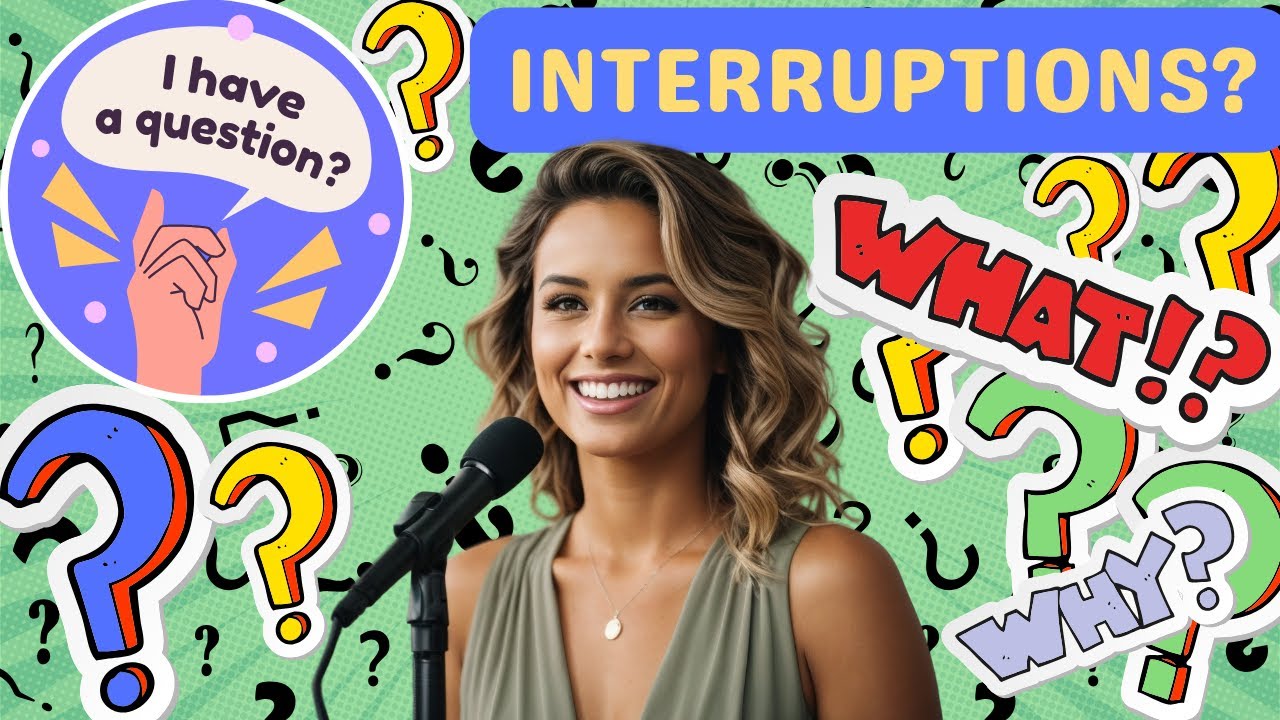 SPEECH Q&A Survival Guide: How to Handle Interruptions - YouTube