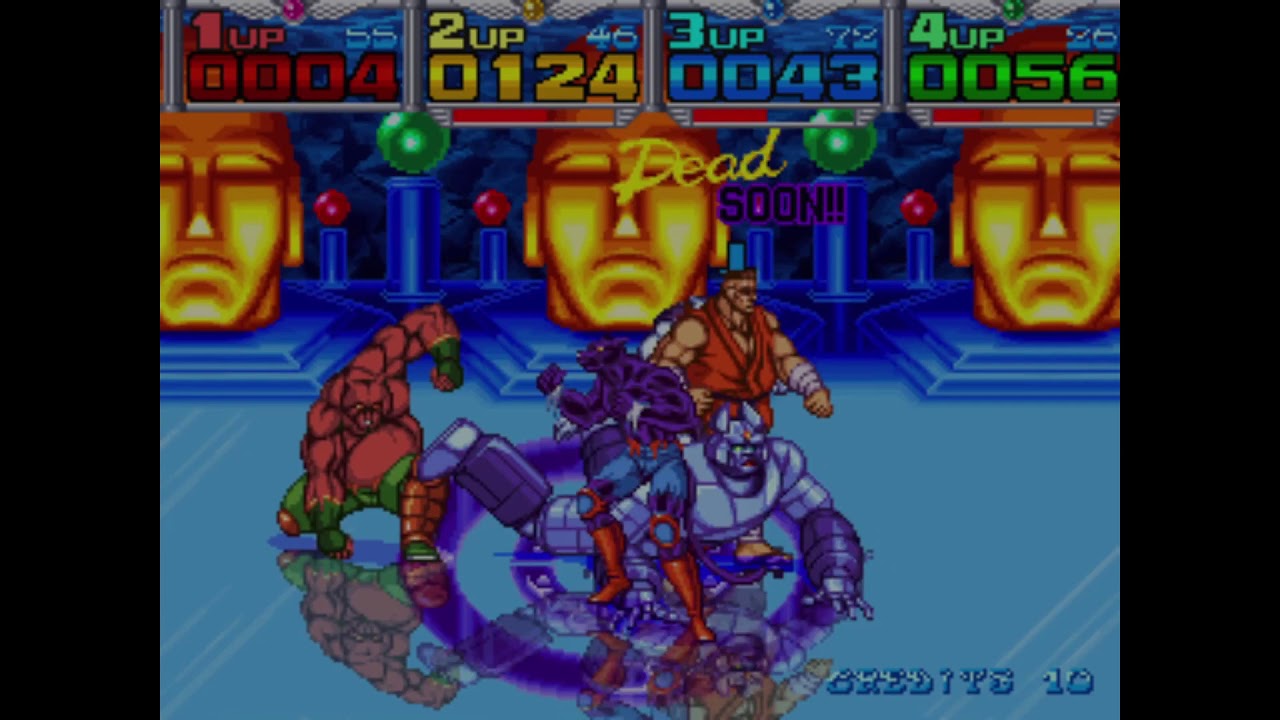 Metamorphic Force Arcade MAME Gameplay Walkththrough 4 players ...