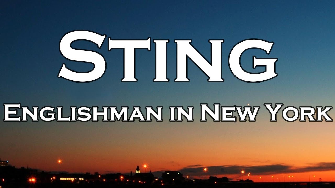Sting - Englishman In New York (Lyrics) - YouTube