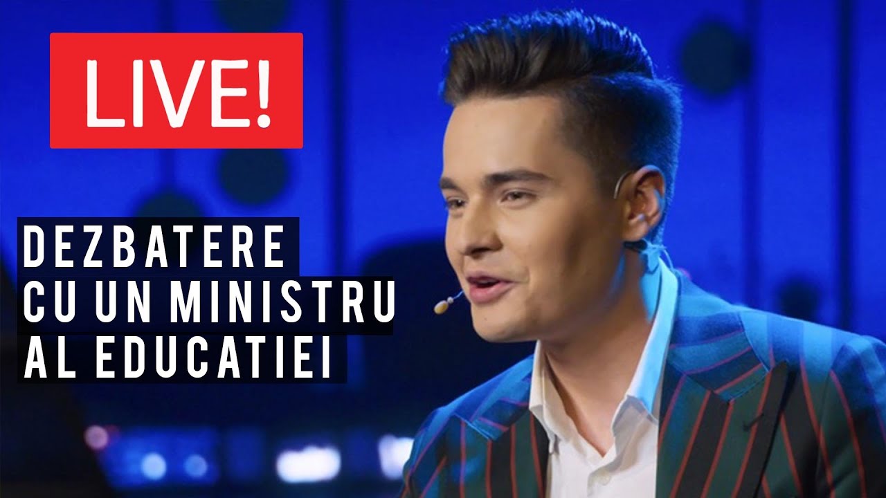 Selly Show Live - DEZBATERE DINTRE UN ELEV SI UN MINISTRU AL EDUCATIEI ...